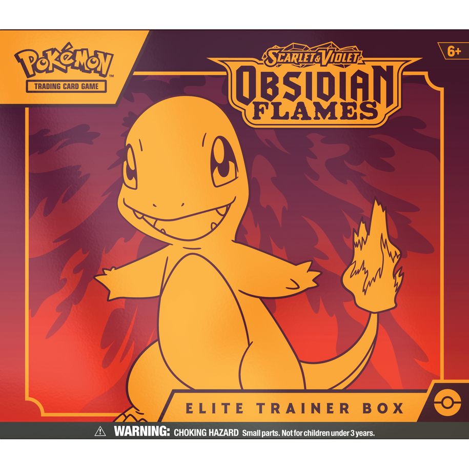Pokémon TCG: Scarlet & Violet-Obsidian Flames Elite Trainer Box – Jeux ...